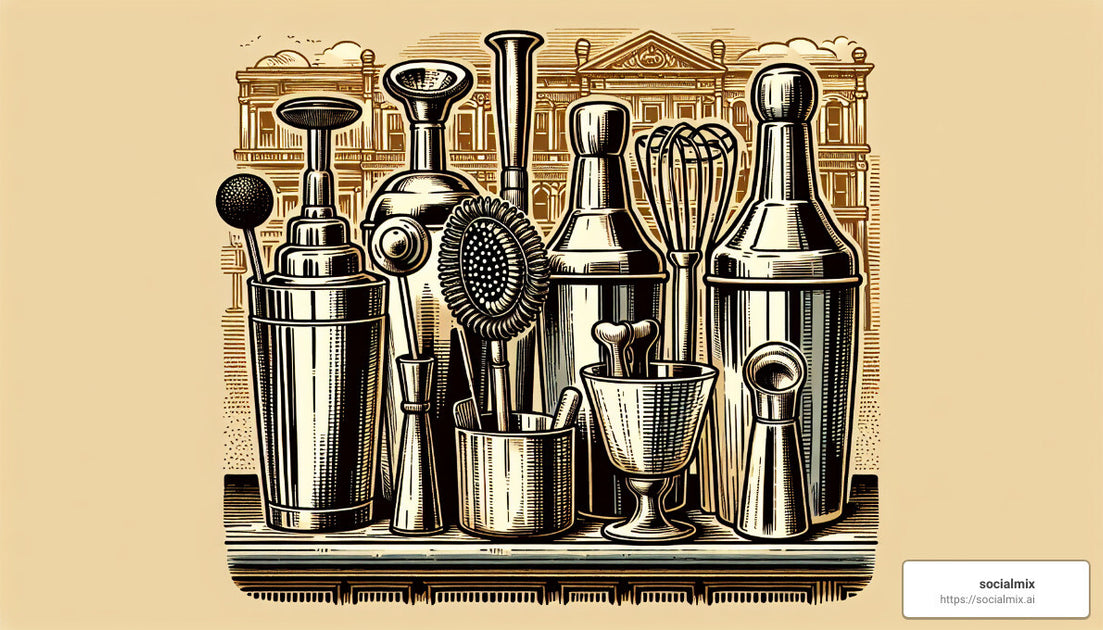 Every Bartender's Toolkit: Names and Uses of Essential Tools