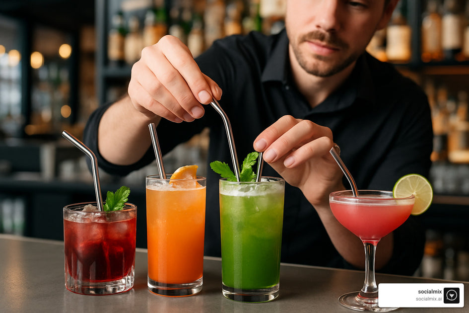 Drink Smarter, Not Harder with These Alcohol Straws